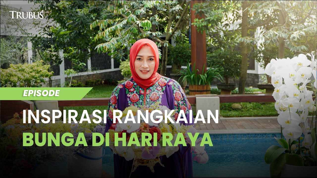 Rangkaian Bunga Elok di Hari Raya - Trubus